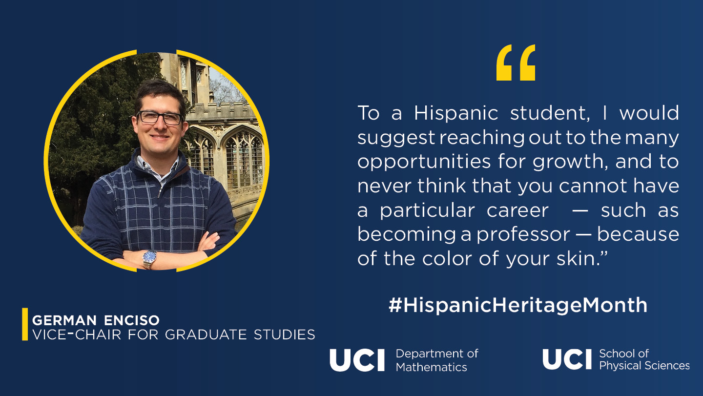 Hispanic Heritage Month at Physical Sciences | UCI